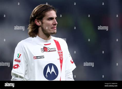 Andrea Colpani Of Ac Monza Looks On During The Coppa Italia Match