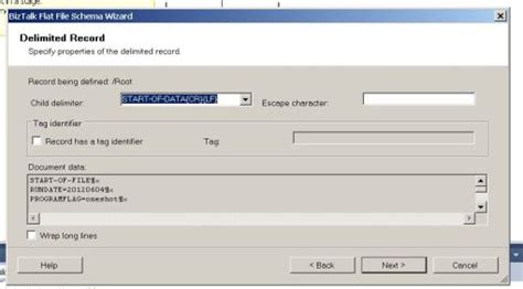 Using Biztalk To Parse A Flatfile With Multi Line Header And Trailers Talking Biztalk Server 2010