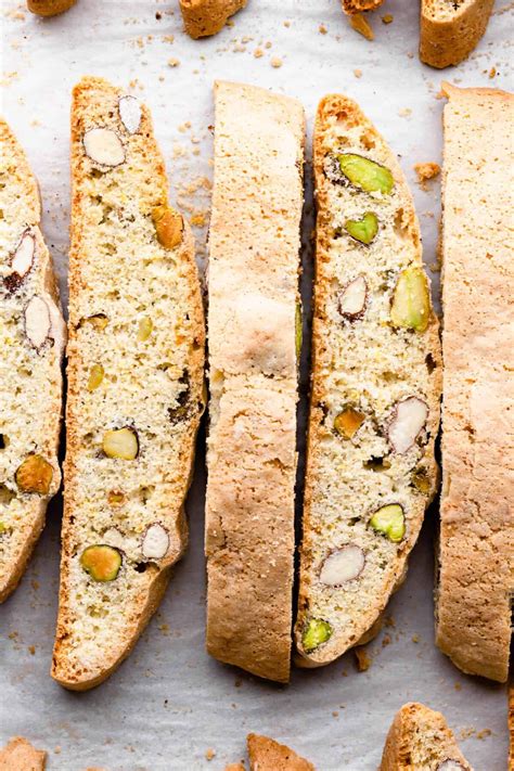 Pistachio And Dried Cherry Biscotti Artofit