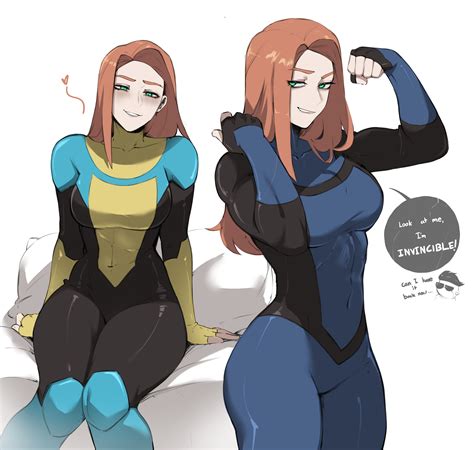 Masoq Atom Eve Invincible Character Mark Grayson Invincible