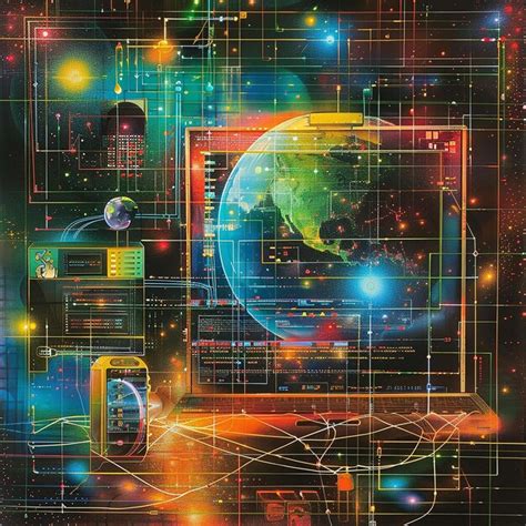 Internet Evolution Web 10 To Modern Web Premium Ai Generated Image