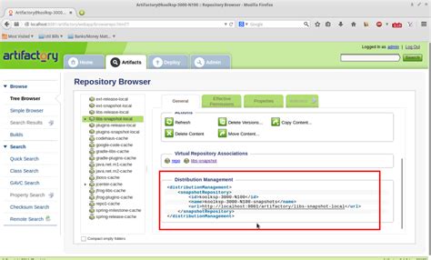Setting Up Artifactory As A Maven Repository Leisure Linux