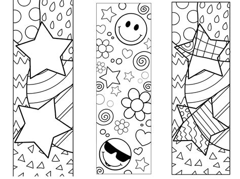 Marque Pages à Colorier Imprimer Gratuitement