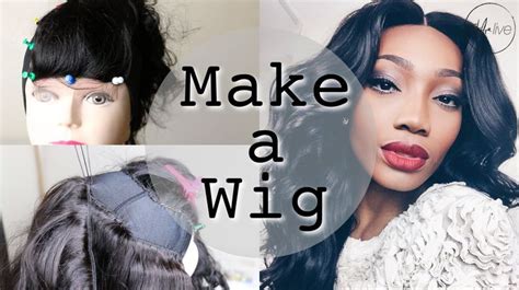 HOW TO MAKE A WIG Step By Step Tutorial SEWING A LACE CLOSURE