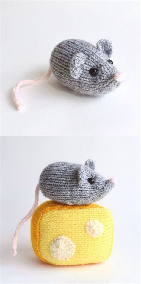 Wedding Mice Bride And Groom Toy Knitting Patterns Weave Crochet
