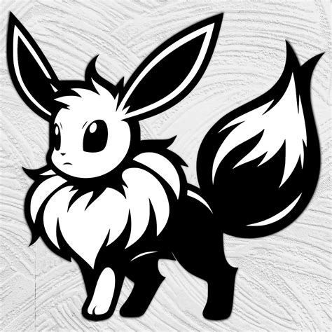 Eevee Dual Color By The Line Art Guy Makerworld