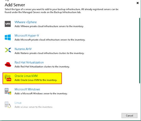 [guide] how to install and configure veeam backup for oracle linux virtualization manager olvm
