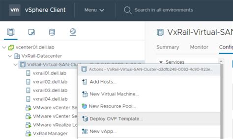 Deploy Omni Vm Dell Emc Networking Smartfabric Services Deployment With Vxrail 4 7 Dell
