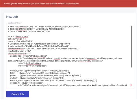 Devel Evm Connections Not Working On New Node · Issue 7278 · Smartcontractkitchainlink · Github