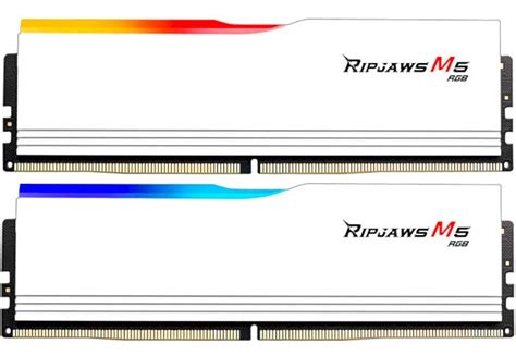 Память Ddr G Skill Ripjaws M5 Rgb White Ddr5 6000 64gb 2x32gb F5 6000j3040g32gx2 Rm5rw