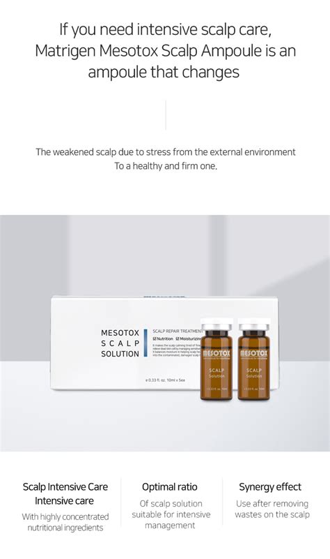 Matrigen Cosmetics Mesotox Scalp Solution