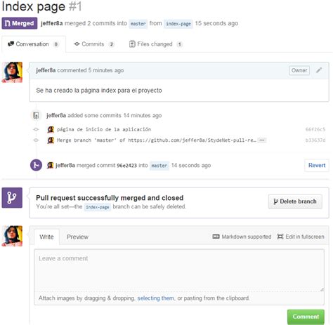 Pull Request En GitHub Styde Net