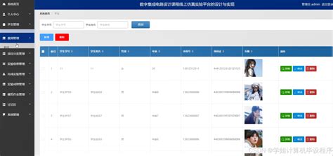springboot数字集成电路设计课程线上仿真实验平台的设计与实现源码毕设 论文 基于在线实验平台的数字电路 csdn博客