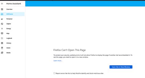 embed webpage that use authelia or authentik frontend home