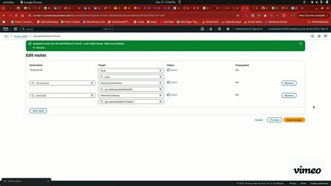 Guided Lab Creating A Vpc Peering Connection On Aws Youtube