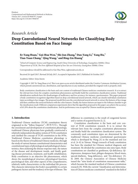 Pdf Deep Convolutional Neural Networks For Classifying Body