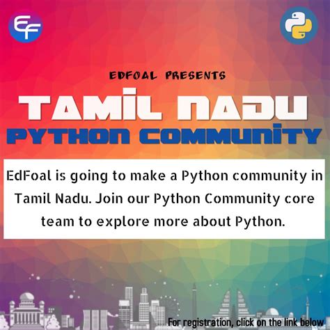 Edfoal On Linkedin Tamilnadu Python Pythonprogramming Pythonlearning Python3 Pythoncode