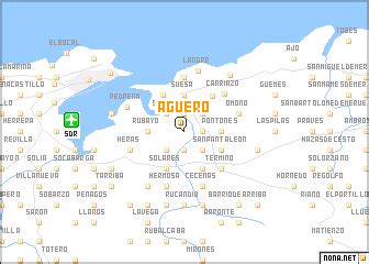 Agüero Spain Map
