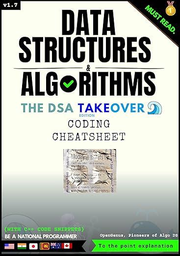Data Structures And Algorithms Coding Cheatsheet The Dsa Takeover Edition Day Before Coding