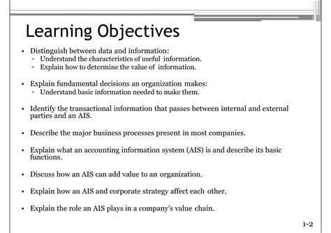 Ais Chapter 01 Overview Accounting Information System Pptx