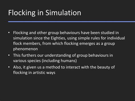 Ppt Evolving Flocking Powerpoint Presentation Free Download Id1972748