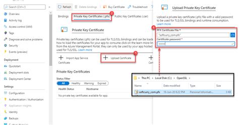 Add And Manage TLS SSL Certificates On Azure Web App VGeek Tales From Real IT System