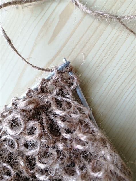 Как связать вытянутые петли спицами или эко мочалка Best Все самое лучшее в сети