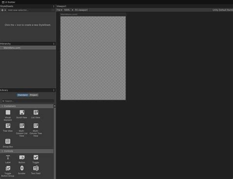 Getting Started With Ui Toolkit Unity Learn