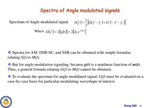 Ppt Chapter 5 Am Fm And Digital Modulated Systems Phase Modulation Pm Frequency Modulation