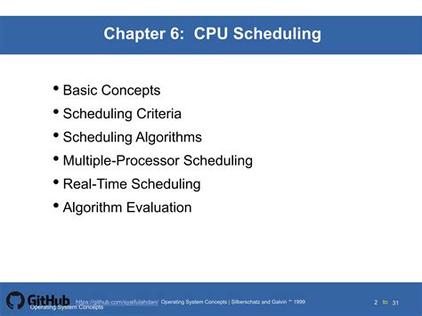 Ch Cpu Scheduling PDF