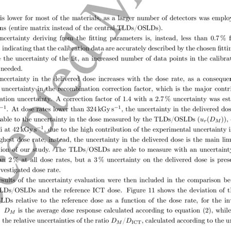 Ion Recombination Correction Factor K S As A Function Of The