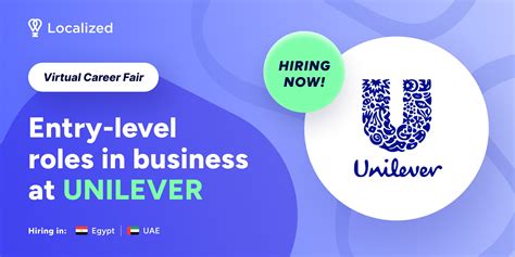 Entry Level Jobs At Unilever Localized Event