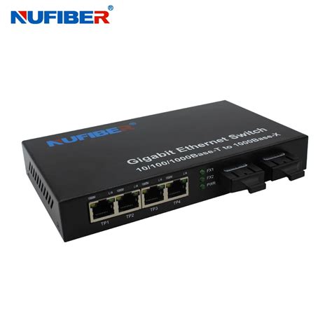 Sfp Gigabit Switch 8 Sfp Port 1 Rj45 10 100 1000m Mini Ethernet Switch Buy 8 Sfp Port Switch