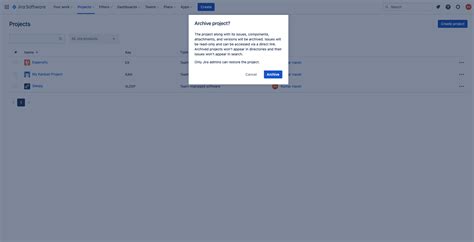 How To Restore Deleted Projects In Jira