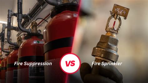 Fire Sprinkler And Suppression System Difference W M Fire Protection
