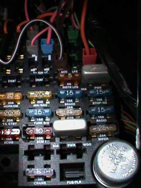 Decoding The Fuse Box Diagram For A 1970 Chevy C10