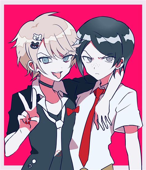 Enoshima Junko And Ikusaba Mukuro Danganronpa And 1 More Drawn By