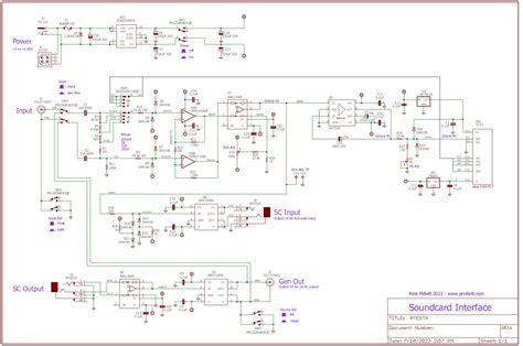 Sound Card Oscilloscope Circuit Design