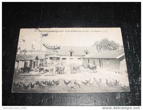 France Institution Saint Nicolas De Buzenval La Ferme Vaches