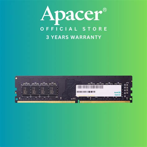 Apacer 8gb Ddr4 3200mhz Udimm Desktop Memory Module El08g21gsh
