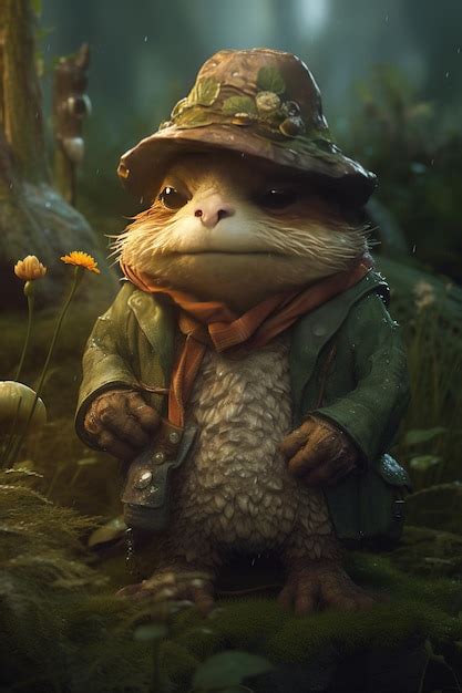 Premium Photo A Character From The Book The Mouse