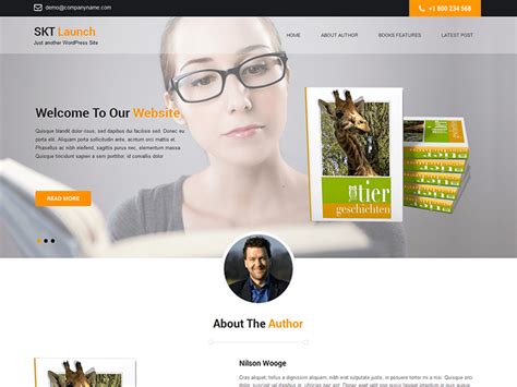 SKT Launch WordPress Theme WordPress Org