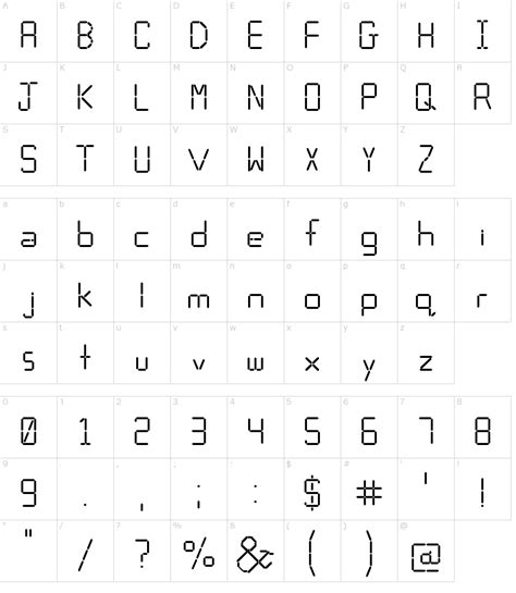 Calculator Font Download