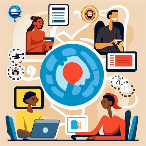 Premium Vector Diverse Cultures Unified Solutions Tackling Global