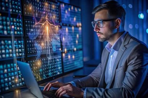 data science and big data technology scientist computing premium ai