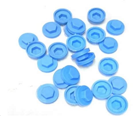 Pp Sky Blue Roofing Screw Cap At पेंच के कैप In Bengaluru Id