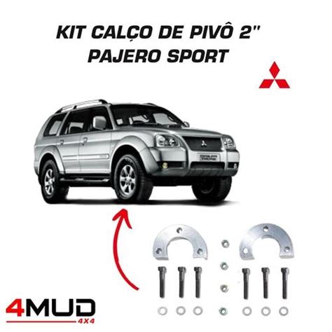 Kit Calço De Pivô De 2 Polegadas Pajero Sport Par Oferta R49000