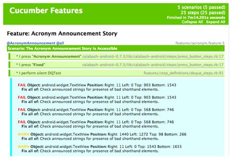 The Android Analyzer For Mobile App Accessibility