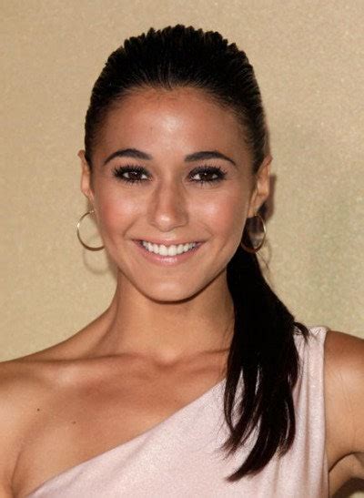Does Emmanuelle Chriquis Bumpy Ponytail Give You The Heebie Jeebies