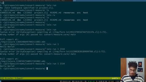 Clojure Programando Una Herramienta Cli Youtube